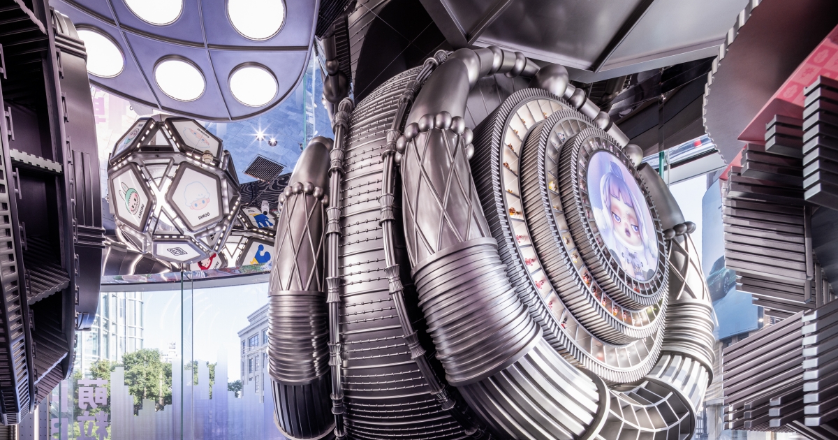 X+Living Transforms the Global Flagship Store for POPMART in Shanghai ...